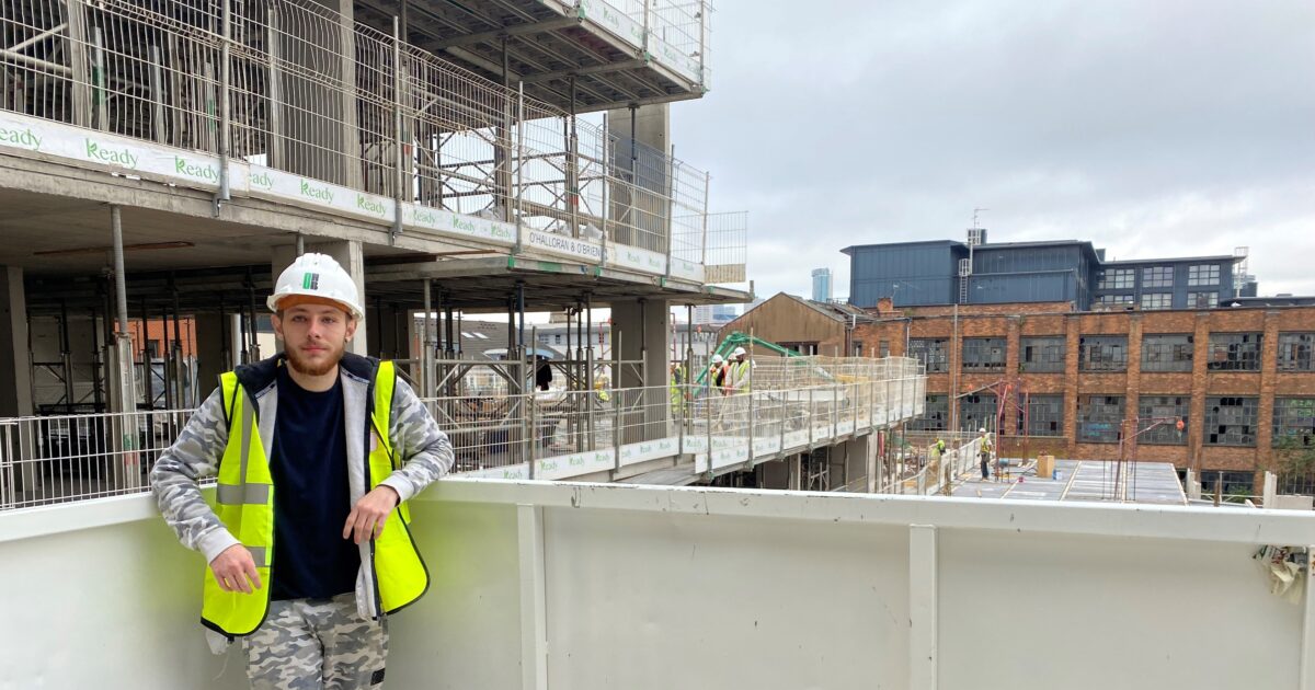 Shane's journey into construction | The Skills Centre